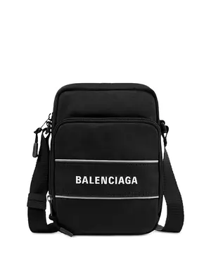 Balenciaga Sport Small Messenger Bag - Black | Editorialist