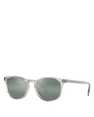 Oliver Spencer Oliver Peoples Finley Esq. Round Sunglasses, 51mm Gray/gray Gradient