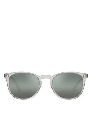 Oliver Spencer Finley Esq. Round Sunglasses, 51mm - Gray/gray Gradient