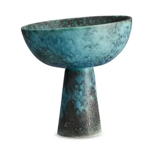 L'Objet Terra Bowl On Stand - Blue