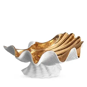 L'Objet Neptune Bowl - White/gold