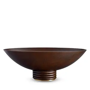 L'Objet Alhambra Oval Bowl - Brown