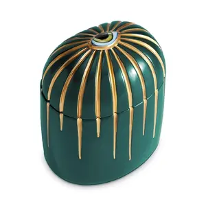 L'Objet Lito Candle - Green/gold