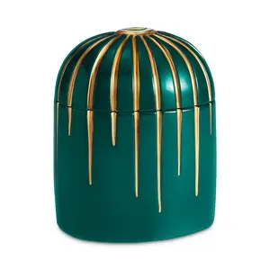 L'Objet Lito Candle - Green/gold