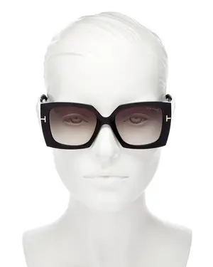 TOM FORD Jacquetta 54mm Square Sunglasses