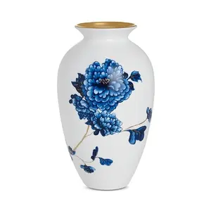 Prouna Emperor Flower 9.5 Urn Vase - Blue