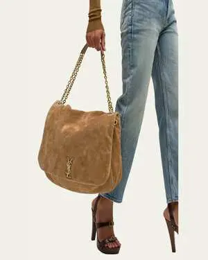 Saint Laurent Jamie 4.3 Maxi Shoulder Bag - Golden Leaf