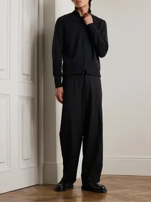 Loro Piana Cashmere Zip-up Sweater