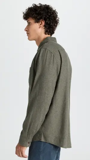 Rails Runson Button Down Shirt - Hunter Green