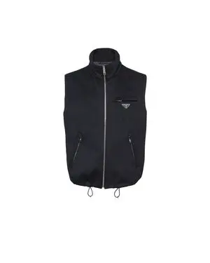 Prada Cashmere Down Vest - Blue