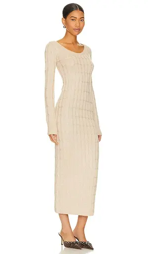 L'academie Cadee Cable Knit Dress