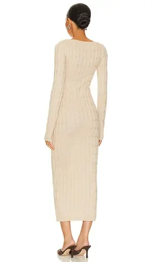 L'academie Cadee Cable Knit Dress