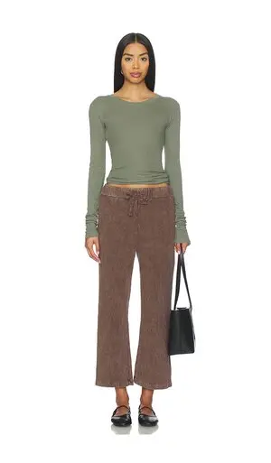 Lamade Long Sleeve Thermal Tee - Olive