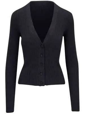 Brunello Cucinelli Ribbed V-neck Cardigan