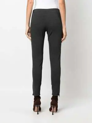 P.a.r.o.s.h Slim-fit Suede Trousers