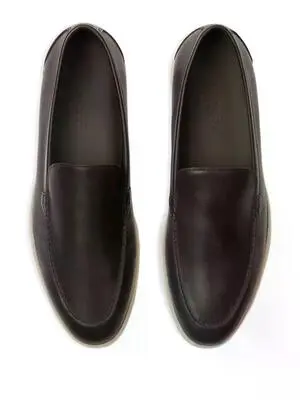 SCAROSSO Ludovico Leather Loafers - Brown