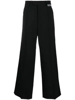 Vetements Black Wash Pants For Men