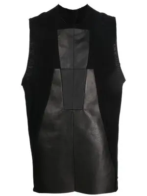 Rick Owens Panelled Design Tank Top