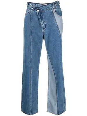 FENG CHEN WANG Deconstructed Denim Jeans