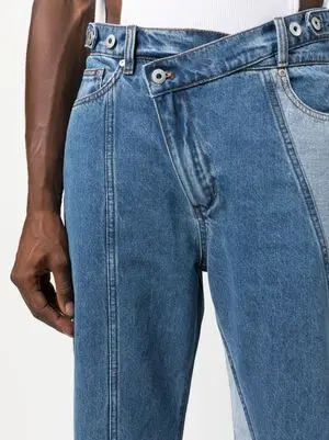 FENG CHEN WANG Deconstructed Denim Jeans