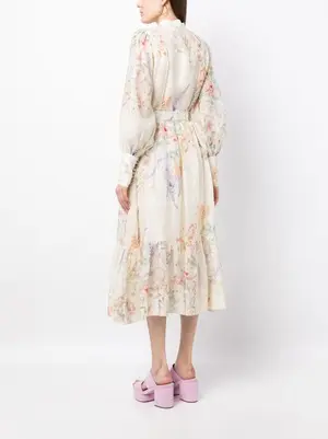 WE ARE KINDRED Primrose Belted Midi Dress