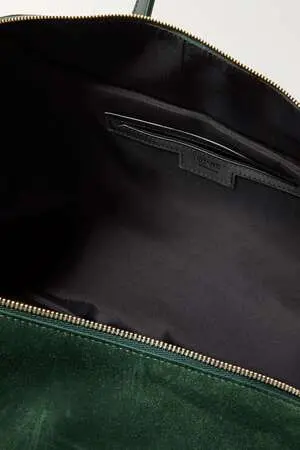 Khaite Maeve Weekender Large Suede Tote