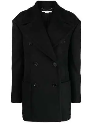 Stella McCartney Wool Double-breasted Coat