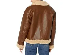 LEVI'S Asymmetrical Leather Moto Jacket