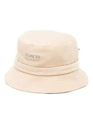 Jacquemus Le Bob Gadjo Bucket Hat - Neutrals