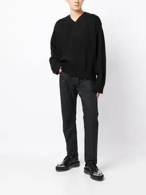 C2H4 Layered Distressed-finish Jumper