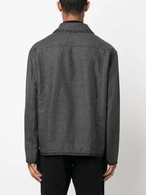 GOLDEN GOOSE Embroidered Wool Jacket
