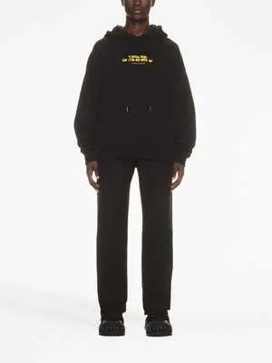 Off-White Intern Slogan-print Cotton Hoodie