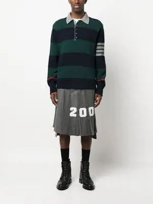 Thom Browne Rugby Jacquard Polo Shirt