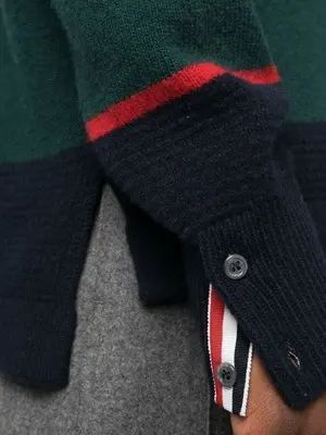Thom Browne Rugby Jacquard Polo Shirt