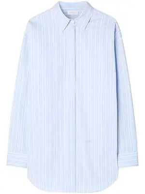 Off-white Classic Collar Shirts For Women