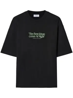 Off-White Slogan-print Cotton T-shirt