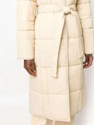 DESTREE Tracey Belted Padded Coat