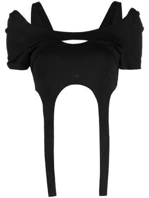 HELIOT EMIL Arid Harness Top - Black