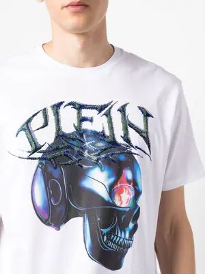 Philipp Plein Ss Chrome Round-neck T-shirt