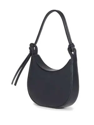 REFORMATION Mini Rosetta Shoulder Bag - Black