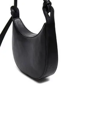 REFORMATION Mini Rosetta Shoulder Bag - Black