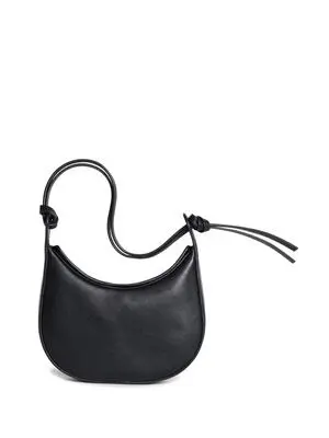 REFORMATION Mini Rosetta Shoulder Bag - Black