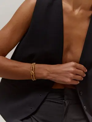PAOLA SIGHINOLFI Ocaso Textured Bracelet