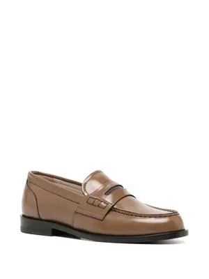Fabiana Filippi Leather Loafers