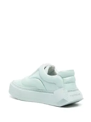 Pierre Hardy Skate Cubix Leather Sneakers - Green