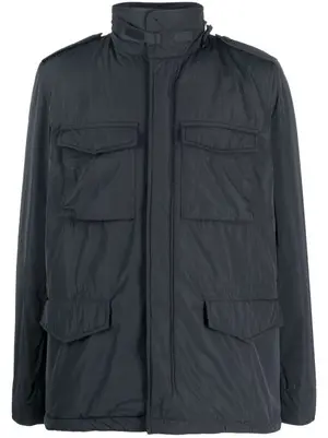 Aspesi Multi-pocket Field Jacket - Blue