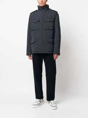 Aspesi Multi-pocket Field Jacket - Blue