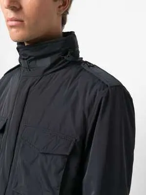 Aspesi Multi-pocket Field Jacket - Blue