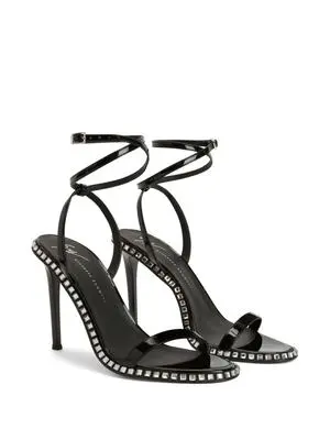 GIUSEPPE ZANOTTI Bellatriks 105mm Leather Sandals