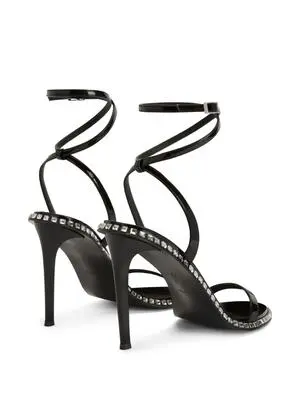 GIUSEPPE ZANOTTI Bellatriks 105mm Leather Sandals